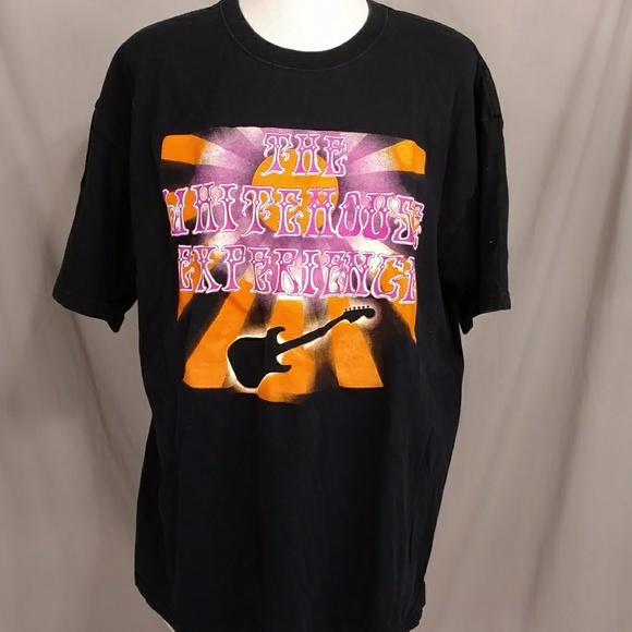 Vintage | Shirts | Vintage Graphic T Rock Tee Shirt Guitar Music 6s ...